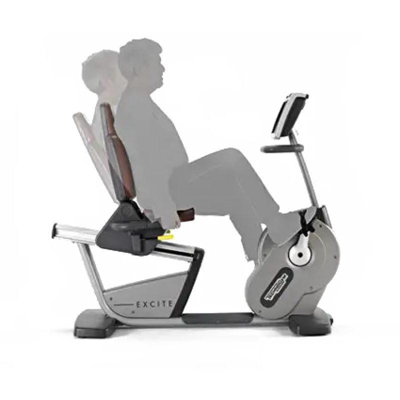 Професійний горизонтальний велотренажер Technogym 700 TV BIKE